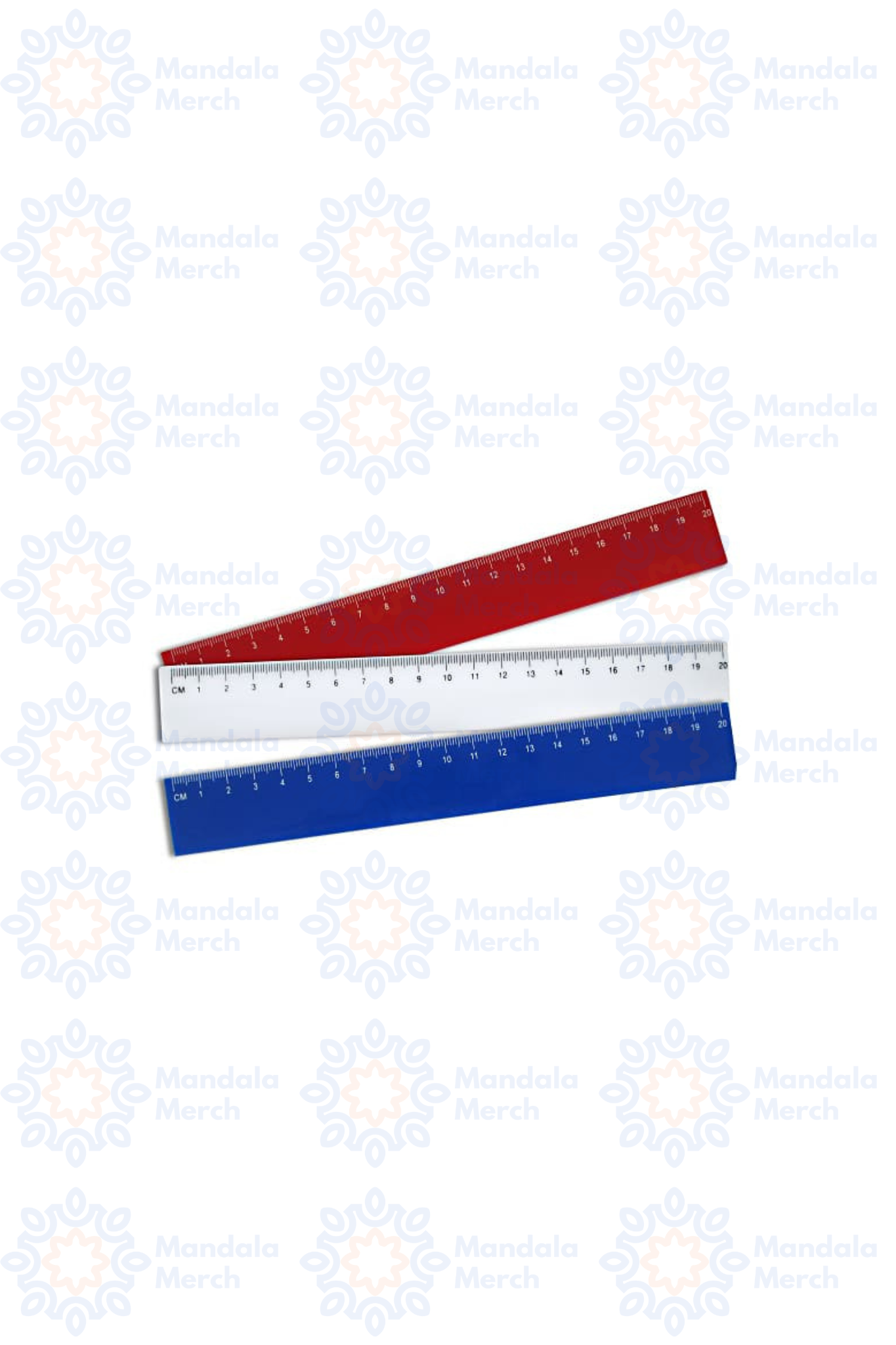 Regla Plástica de 20cm ESC040 - Mandala Merch